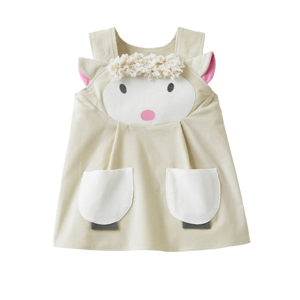 Lamb dress for little girls – Wild Things Dresses